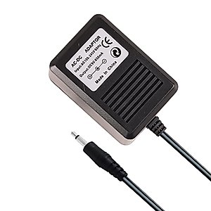 Power Supply for Atari 2600, AC Power Cord Adapter Compatible with Atari 2600 System Console 9V/850mA US Plug