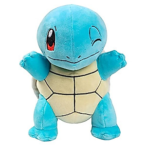 Pokémon 8" Squirtle Plush - Officially Licensed - Quality & Soft Stuffed Animal Toy - Generation One - Great Gift for Kids, Boys, Girls & Fans of Pokemon