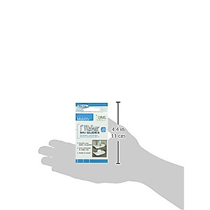 DMI Walker Ski Glides, Fit 1-Inch Legs, Eliminates Need To Lift Walker, 2 Count, FSA HSA Eligible