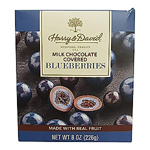 Harry and David, Milk Chocolate Covered Blueberries, 8 ounces