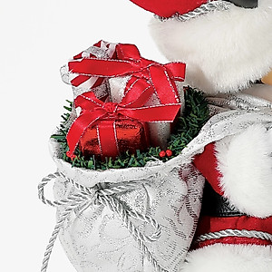 Department 56 Possible Dreams Disney Mickey Mouse Christmas Santa Figurine, 13 Inch, Multicolor