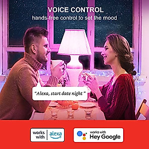 Sengled Smart Light Bulb Starter Kit, Smart Bulbs that Work with Alexa, Google Home, Color Changing Light Bulb, Alexa Light Bulbs, A19 E26 Dimmable Bulbs 800LM, 8.6W (60W Equivalent), 2 Pack with Hub