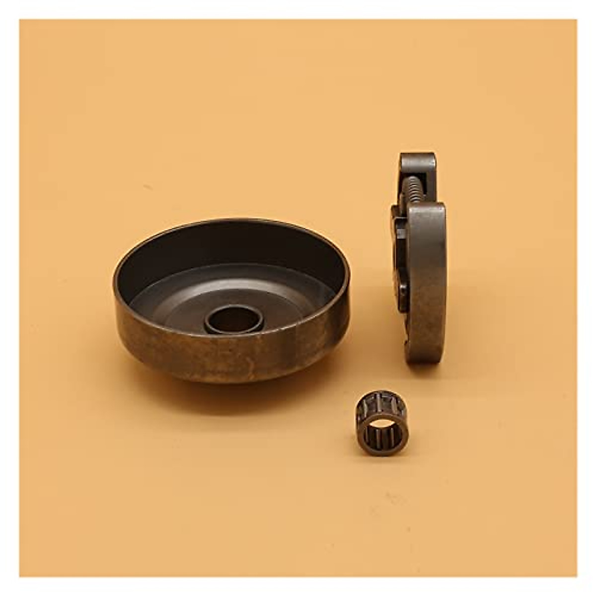 ZUMLED 325" 7T Clutch Drum Sprocket Bearing Kit Compatible with Husqvarna 235 E 240 136 137 141 142 36 41 Garden Chainsaw Replacement Parts