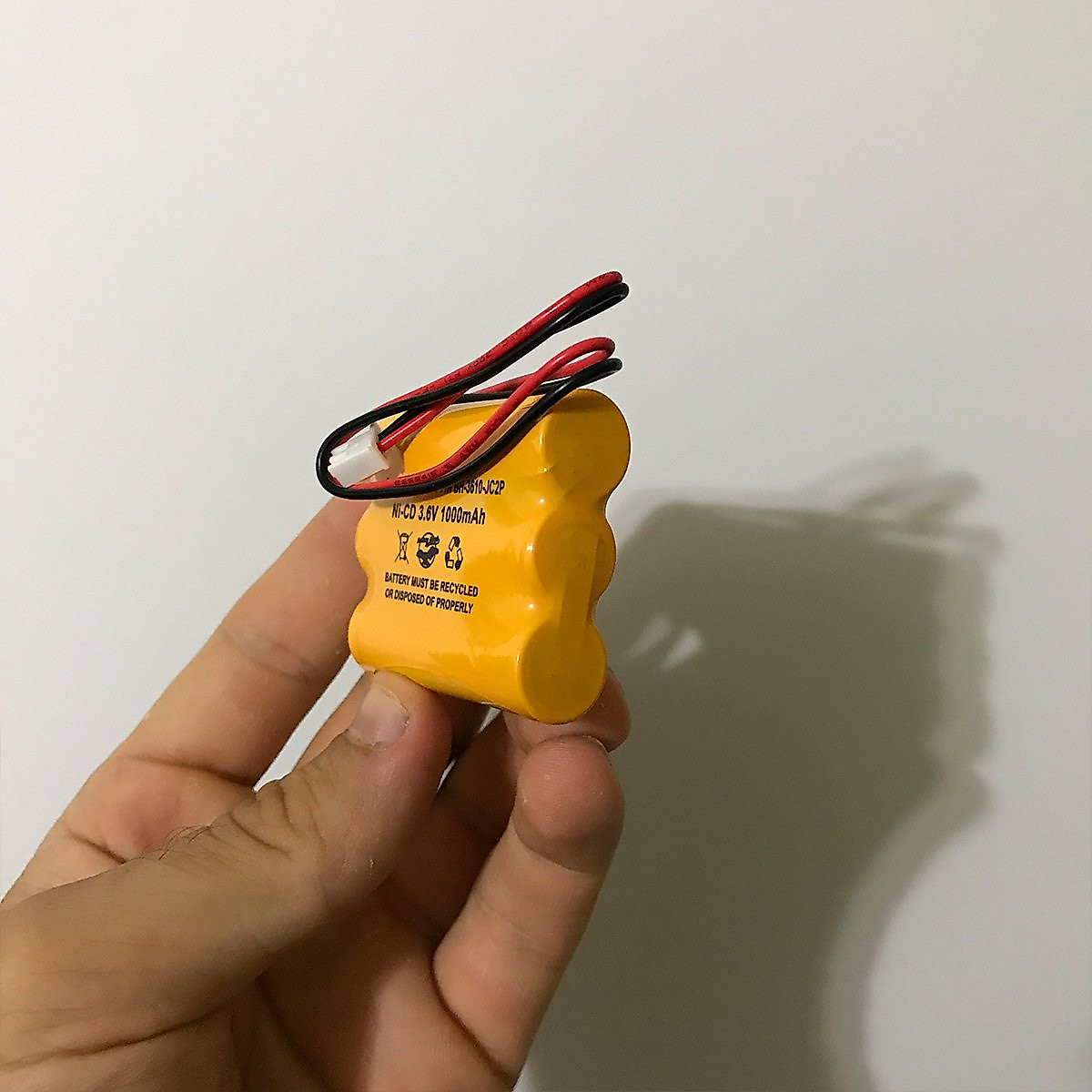 KRH15/51 KRH-15/51 JLEU9 3.6v1000mAh OSA107 A5289-1 3.6v 1000mAh Ni-CD Battery Pack Replacement for Emergency/Exit Light