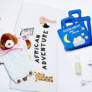 3 Pieces Sublimation Blank Baby Receiving Blanket and Soft Sublimation Blank Towels for Baby Newborn