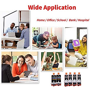 Compatible PGI-35 CLI-36 Ink Cartridge Replacement for Canon 35 36 PGI35 CLI36 Ink Work with Canon Pixma iP110 iP100 TR150 Printer (5BK, 3C)