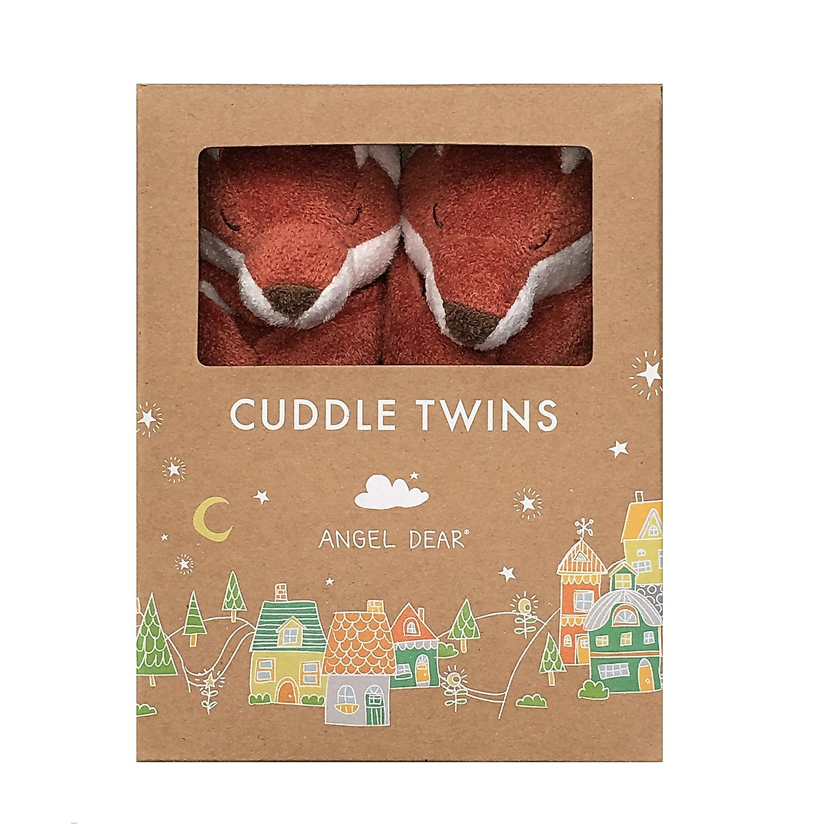 Angel Dear Fox Twin Set Blankies Box.