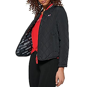 Tommy Hilfiger Women's Performance Zip Hoodie, Black, Medium