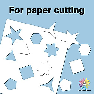 Mat Board Center, Pack of 20 8x8 Uncut Photo Mats, White Backing Boards - for Photos, Prints, Frames and More