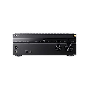 Sony STR-AN1000 7.2 Channel 8K AV Receiver with Dolby Atmos, DTS:X Bundle with Sony SSCS5 3-Way 3-Driver Bookshelf Speakers and 16AWG Speaker Wire kit (3 Items)