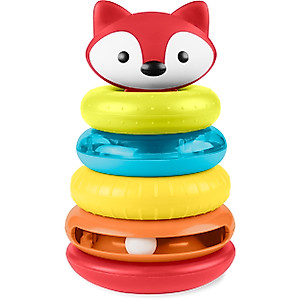 Skip Hop Baby Stacking & Nesting Toy, Explore & More Fox Stacking Toy
