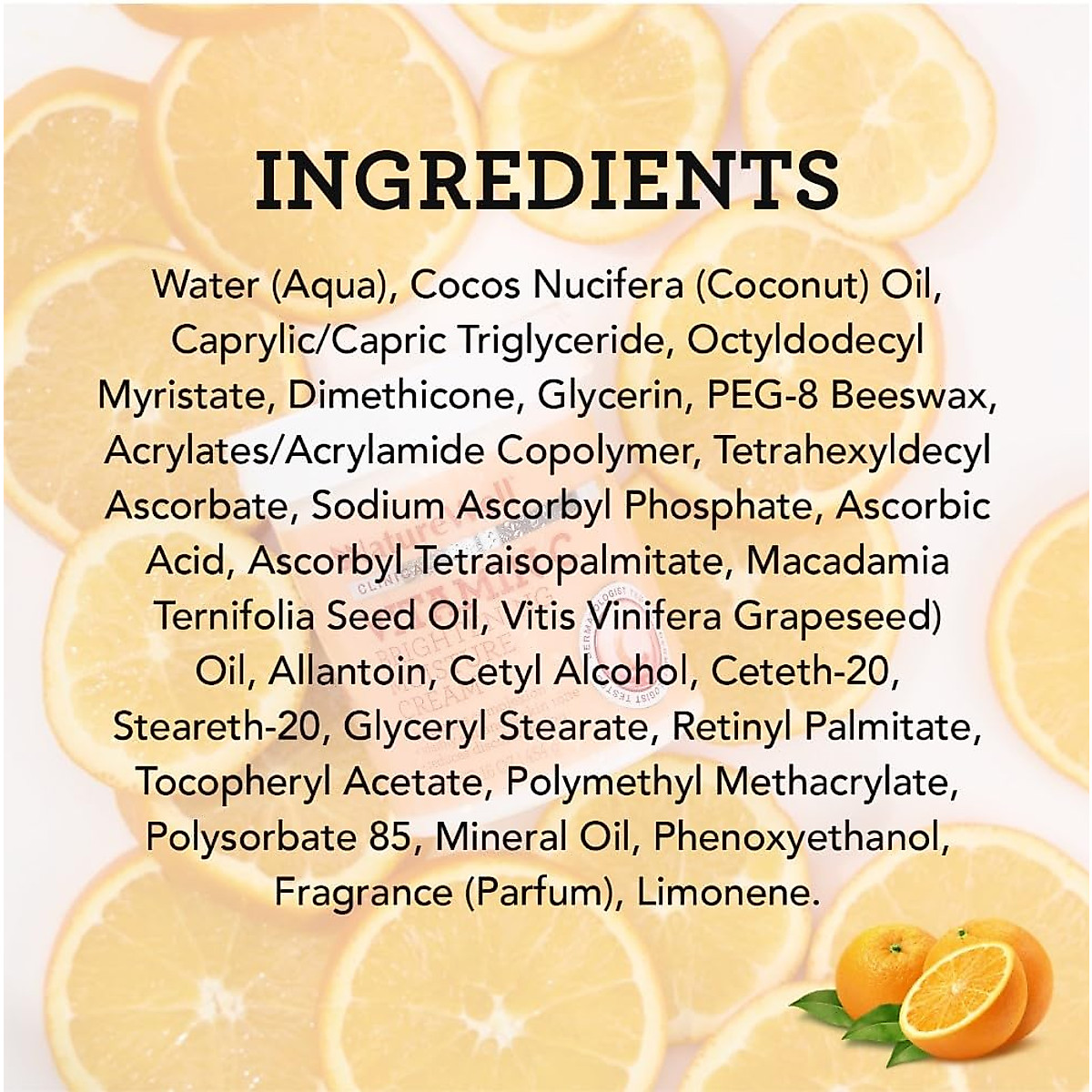 NATURE WELL Clinical Vitamin C Brightening Moisture Cream for Face & Body, Anti-Aging Skincare, Firming, Nourishing, Reduces Discoloration, Improves Overall Tone & Texture, Non-Greasy, 16 Oz