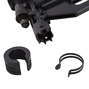 NuMax SFR2190WN Pneumatic 21 Degree 3-1/2" Full Round Head Framing Nailer with Nails (500 count)