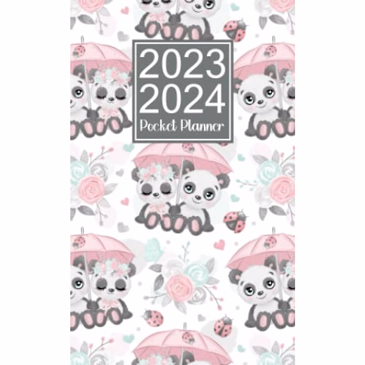 Pocket Planner 2023-2024: Small Size Monthly Calendar for Purse | 18 Months from July 2023 to December 2024.