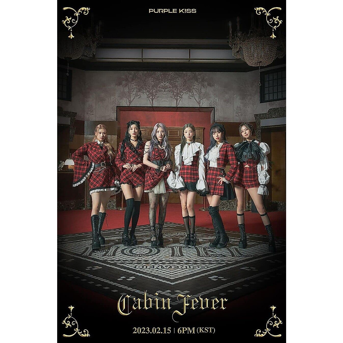 PURPLE KISS CABIN FEVER 5th Mini Album (POCA ALBUM Ver.) K-POP SEALED