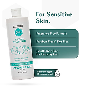 DHS Clear Shampoo, 16 Oz