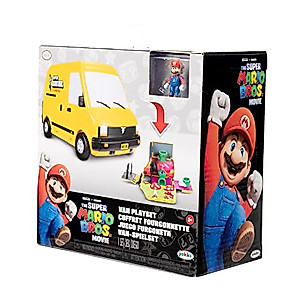 THE SUPER MARIO BROS. MOVIE – Van Playset with 1.25” Mini Mario Figure