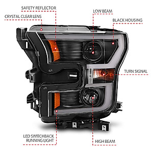 AnzoUSA 111357 Headlight Assembly