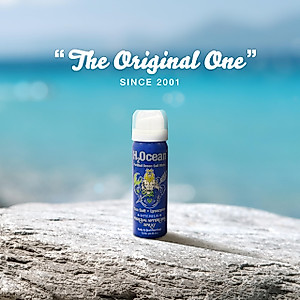 H2Ocean Piercing Aftercare Spray, Sea Salt Keloid & Bump Treatment, Wound Care Spray Organic Wound Wash For Ear, Nose, Naval, Oral Body Piercings 1.5oz