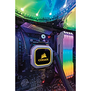 CORSAIR VENGEANCE RGB PRO 16GB (2x8GB) DDR4 3600MHz C18 LED Desktop Memory - White