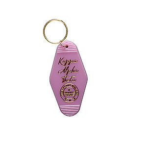 Sorority Shop - Kappa Alpha Theta Vintage Motel Keychain