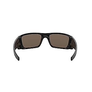Oakley Men's OO9096 Fuel Cell Rectangular Sunglasses, Polished Black/Warm Grey, 60 mm