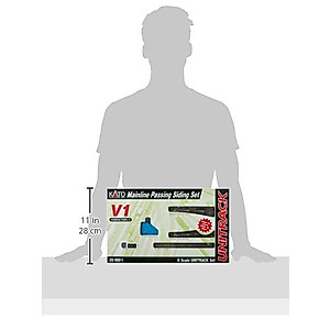 Kato USA Model Train Products V1 UNITRACK Mainline Passing Siding Set