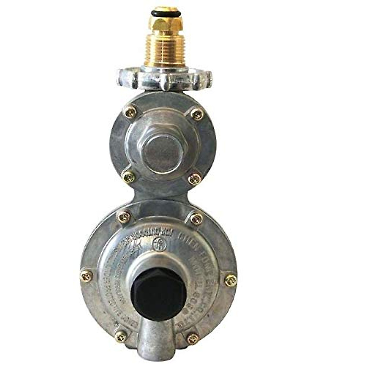 Worthington 331891 100 lb 2 Stage Propane (LP) Tank Regulators - Quantity 2