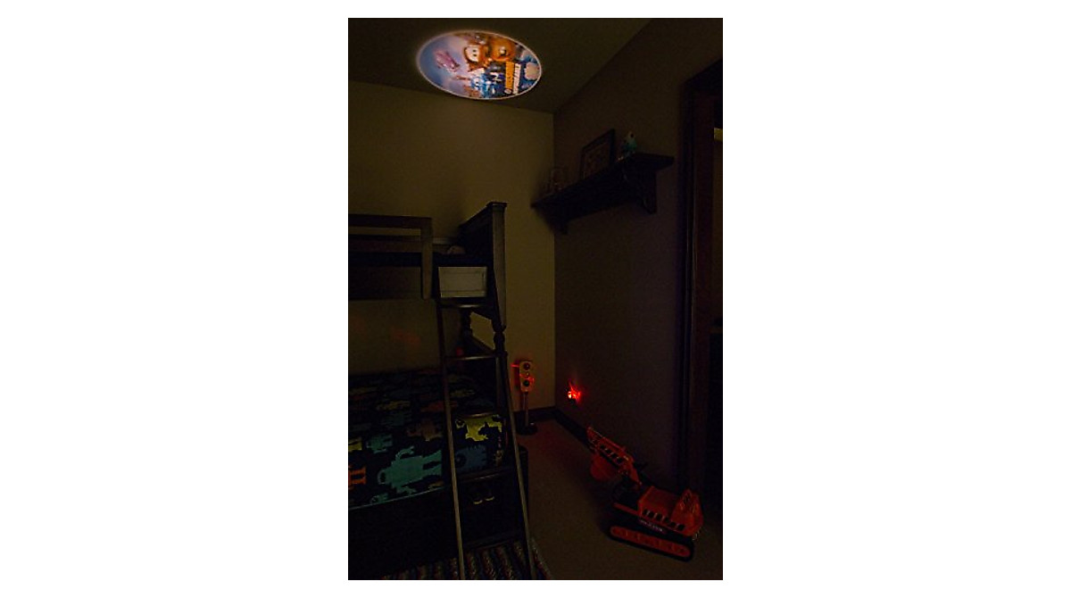 Projectables Pixar Cars Night Light: LED Projector for Kids