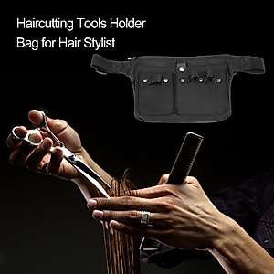Hair Stylist Waist bag, Anself Barber & Salon Pouch Makeup bag for Hair Cutting Clippers,Combs,Salon Tools,Makeup Tools