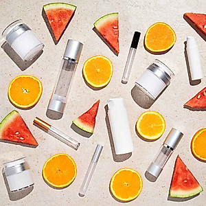 Cosmetic Packaging Now Echo Airless Jar (30 ML, Matte Silver)