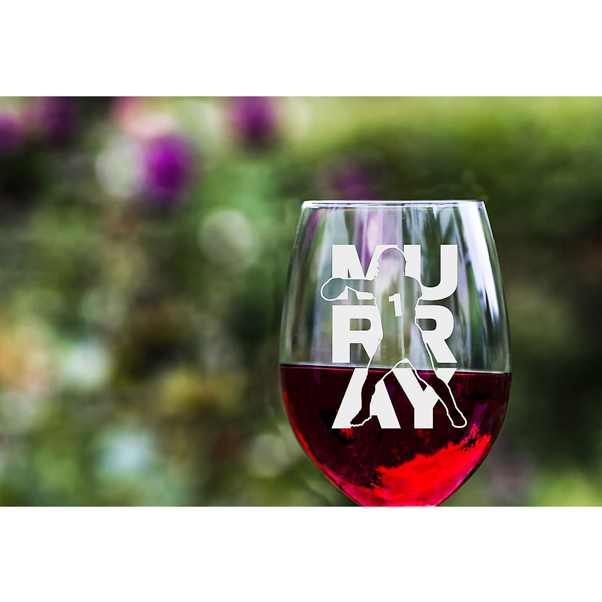 Hat Shark Football Sports Athletic Player - Laser Engraved Stemless Wine Glasses (Brady #12)