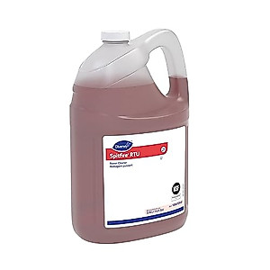 Spitfire 100870948 RTU Power Cleaner, Heavy Duty Degreaser for Shops & Kitchens, Pine Scent, Ready-to-Use Refill, 1-Gallon