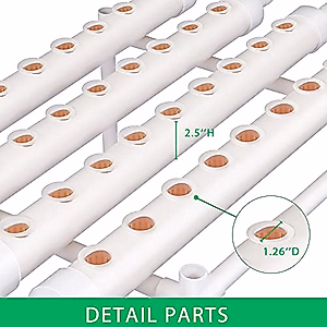 Ryan Hydroponic Grow Kit 3 Layers 108 Holes Plant Sites,Hydroponic Planting Equipment, Hydroponics Growing System, Vegetable Tool Grow Kit Includes Water Tube, Timer