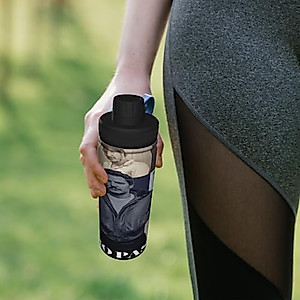 Eevikion Pedro Actor Pascal Stainless Steel Insulated Tumbler Sports Water Bottle Hot and Cold Travel Cup 18oz