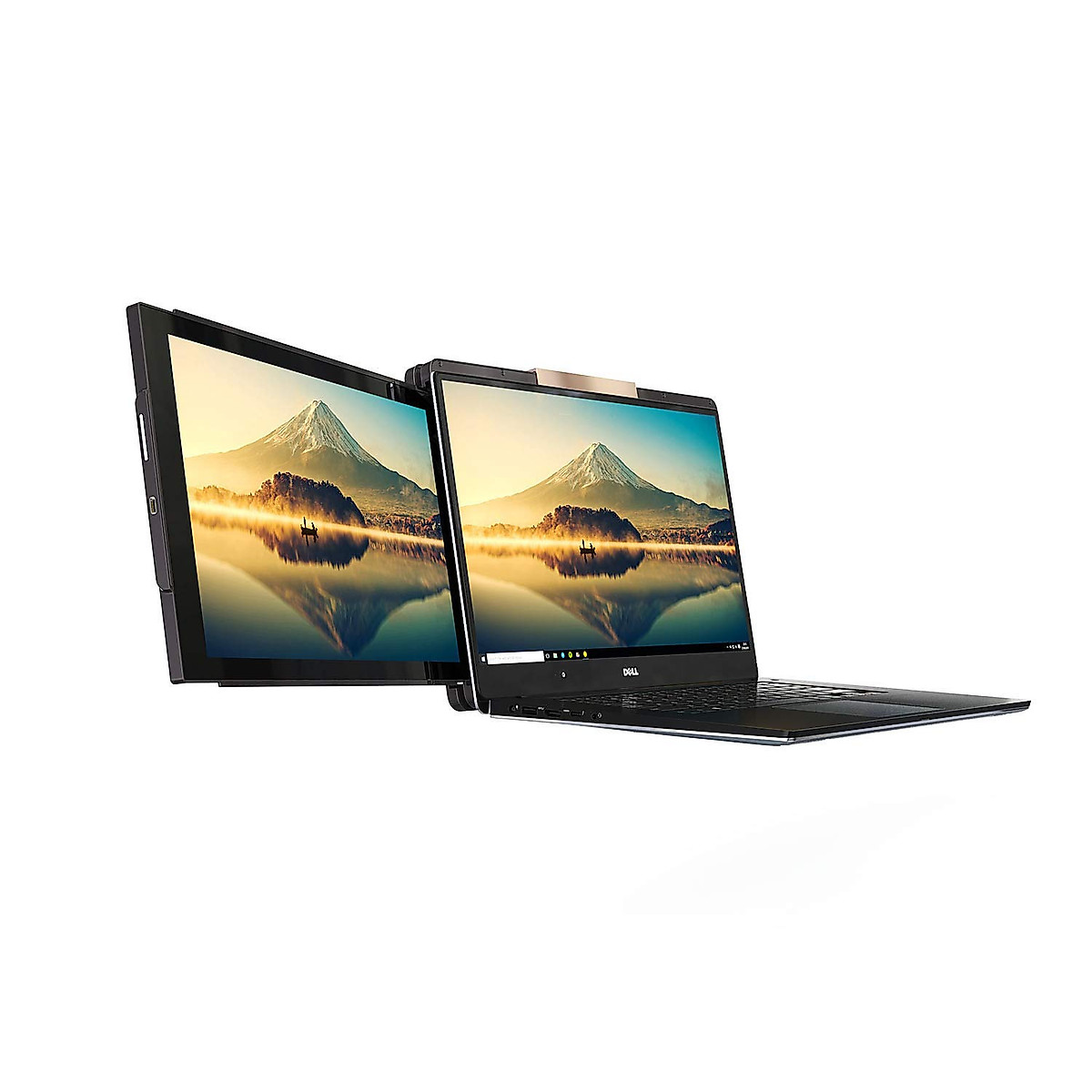 Mobile Pixels Portable Monitor 15.6" Duex Float Portable Stacked Monitor, Full HD IPS Touchscreen USB C/HDMI Laptop Screen Extender …