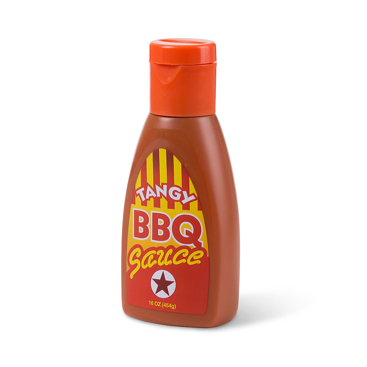 Melissa & Doug 5-Piece Favorite Condiments Play Food Set - Play Ketchup and Mustard Bottles, Pretend Play Food Set For Kids Ages 3+