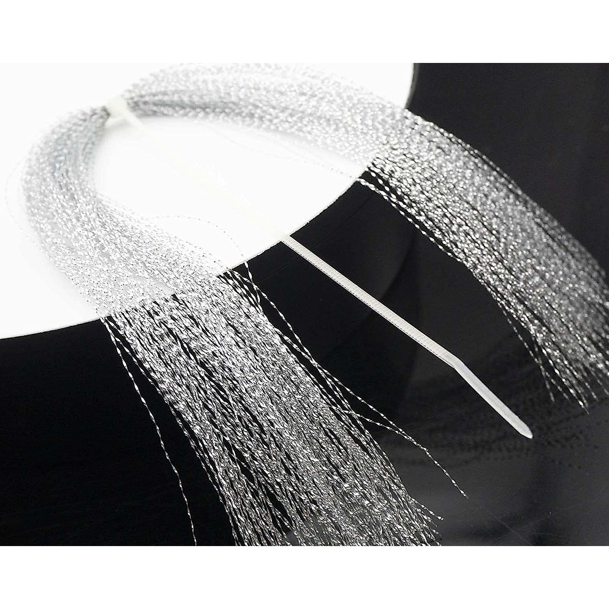 10 Packs Crystal Flash Fly Tying Material Hook Lure Flash Flies Decorating Holographic Tinsel Krystal Flashabou Sparkle Dry Streamer for Fishing Lure Dry Flies Making Supplies