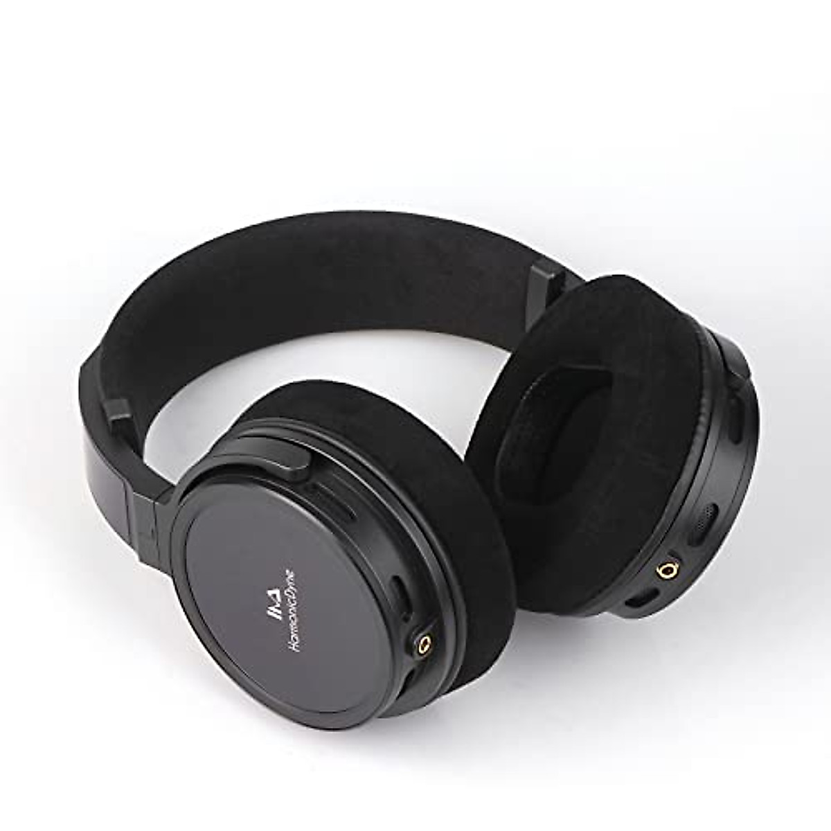 Linsoul HarmonicDyne Athena Semi-Closed Over-Ear Wired HiFi Headphone with 50mm Dynamic Driver, Glass Faceplate, Detachable OCC Cable for Audiophile Studio Musician