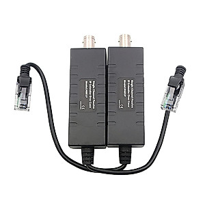 BeElion Single Channel Pair Passive IP Extender Over Coax Cable Transmitter