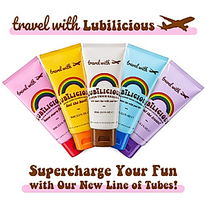 Lubilicious Warming Lube Flip Top Tube 3.2 oz – Water Based Lubricant for Gentle Warming Lubrification for Her – Personal Lubricant and Water Based Lube – Trusted Lubricants for Privacy