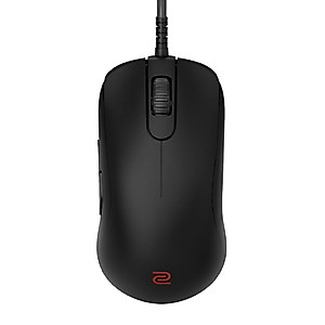 BenQ Zowie S2-C Symmetrical Gaming Mouse | Professional Esports Performance | Driverless | Paracord Cable | Revisioned C-Features | Matte Black | Small Size
