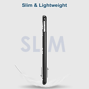 Fintie Case for iPad 6th / 5th Generation (2018/2017), iPad Air 2 / Air 1 (9.7 Inch) - Lightweight Slim Shell Standing Cover with Auto Wake/Sleep Feature, Composition Book Black