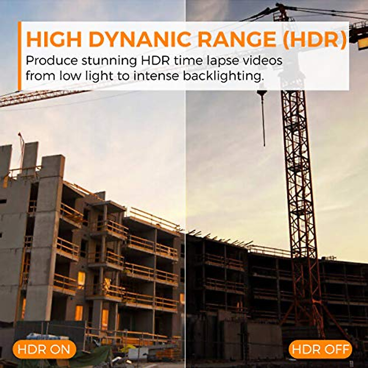 Brinno BCC200 - Construction & Outdoor Security Time-Lapse Camera Trio Bundle Pack - 42-Day Battery Life - 720P - Includes: TLC200 Pro Camera, Clamp, & Water-Resistant Case