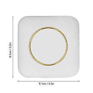 Febuliy Print Pod Mini Sticker Printer,Thermarote Mini Printer,Mini Printer White Thermal Label Printer Photo Picture Pocket Printer Bluetooth for Home Office Label Notes