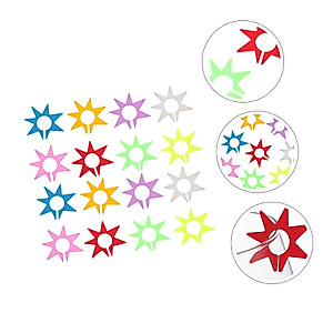 Anneome Wedding Wine Charm 2 Sets 16 Pcs Wine Glass Marker Cocktail Glasses Maker Tea Bag Hangers Hawaiian Party Supplies Wine s Wine Cup Markers Drinking Water Cup Wine Bottle