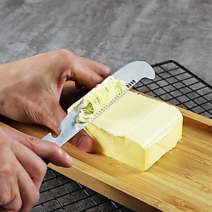 Rfstekhnikos 4 In 1 Multi-Function Knife for Spreading Peanut Butter, Butter, and Jam with Ease | Stir, Scrape, and Clean The Jars Simply | Open Bottles, and Cans Effortlessly! 1X1