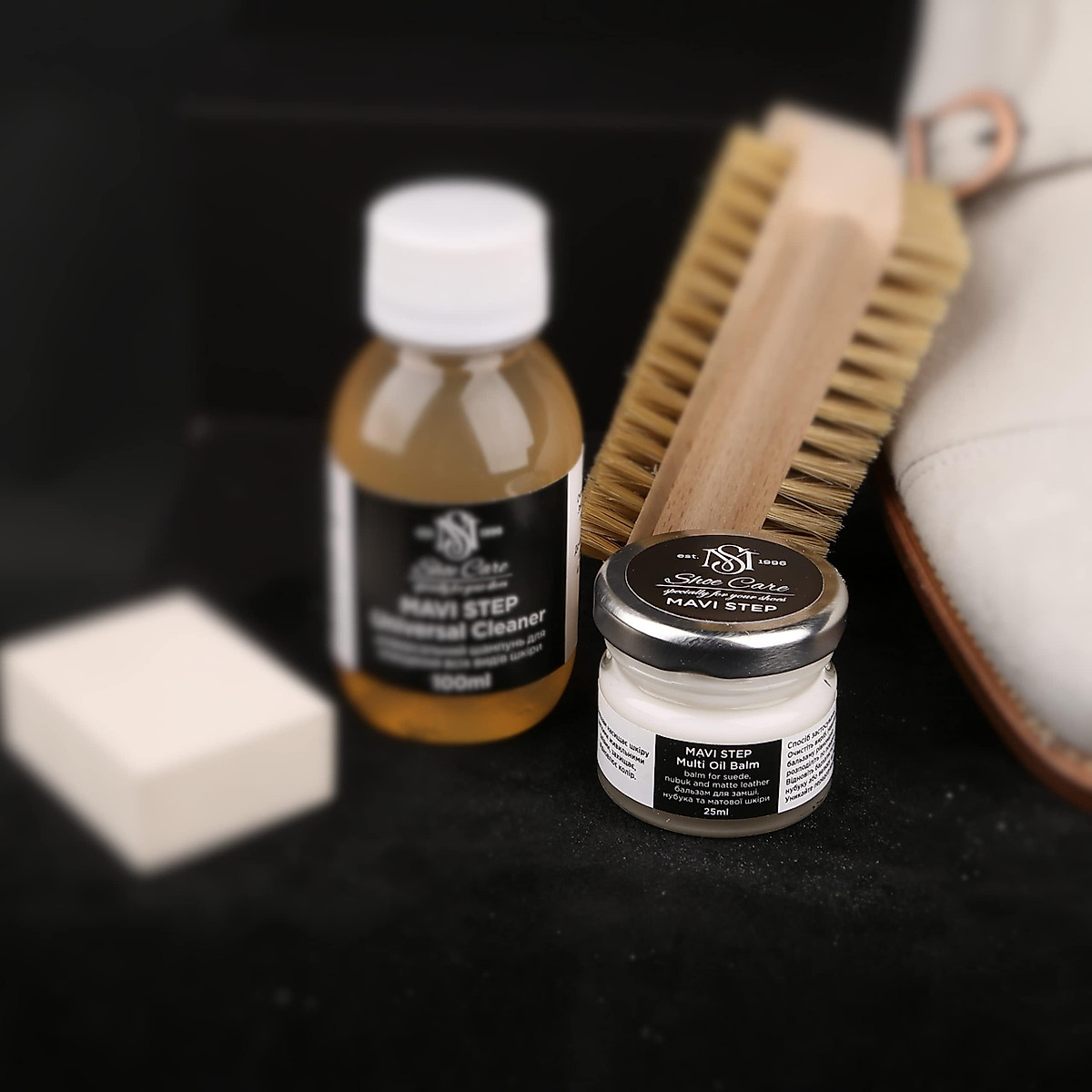 MAVI STEP Multi Oil Balm Suede & Nubuck Renovator Cream - 107 Bright Yellow