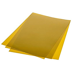 Grafix Film Gold, 8.5 x 11”, Pack of 50 – Metallic Sheets, Design Your Art and Shrink It to Create Jewelry, Embellishments, Paper Crafts, Gift Tags, Ornaments, 50 Count