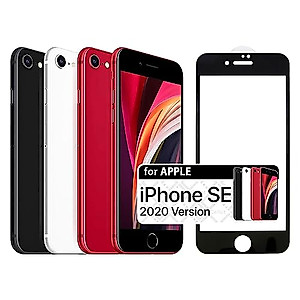 Apple iPhone SE 2 (2020) 4.7 Inch Touch ID NFC 64GB/128GB/256GB ROM Unlocked Used Phone A13 Hexa-core ApplePay Smartphone Full Set/White / 128G|3G